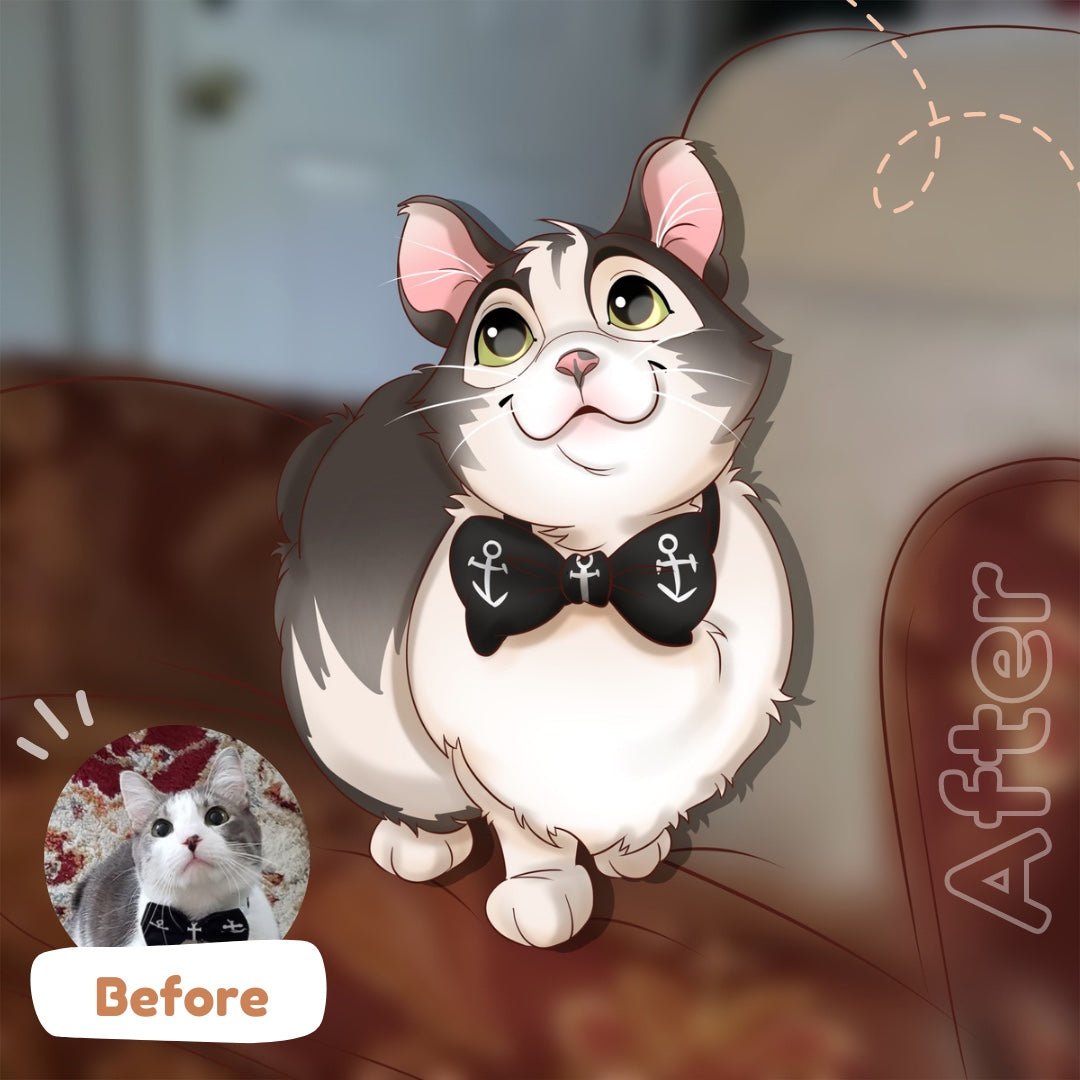 Custom Pet Portrait by Fabiano – Fabiano - Makeof.me