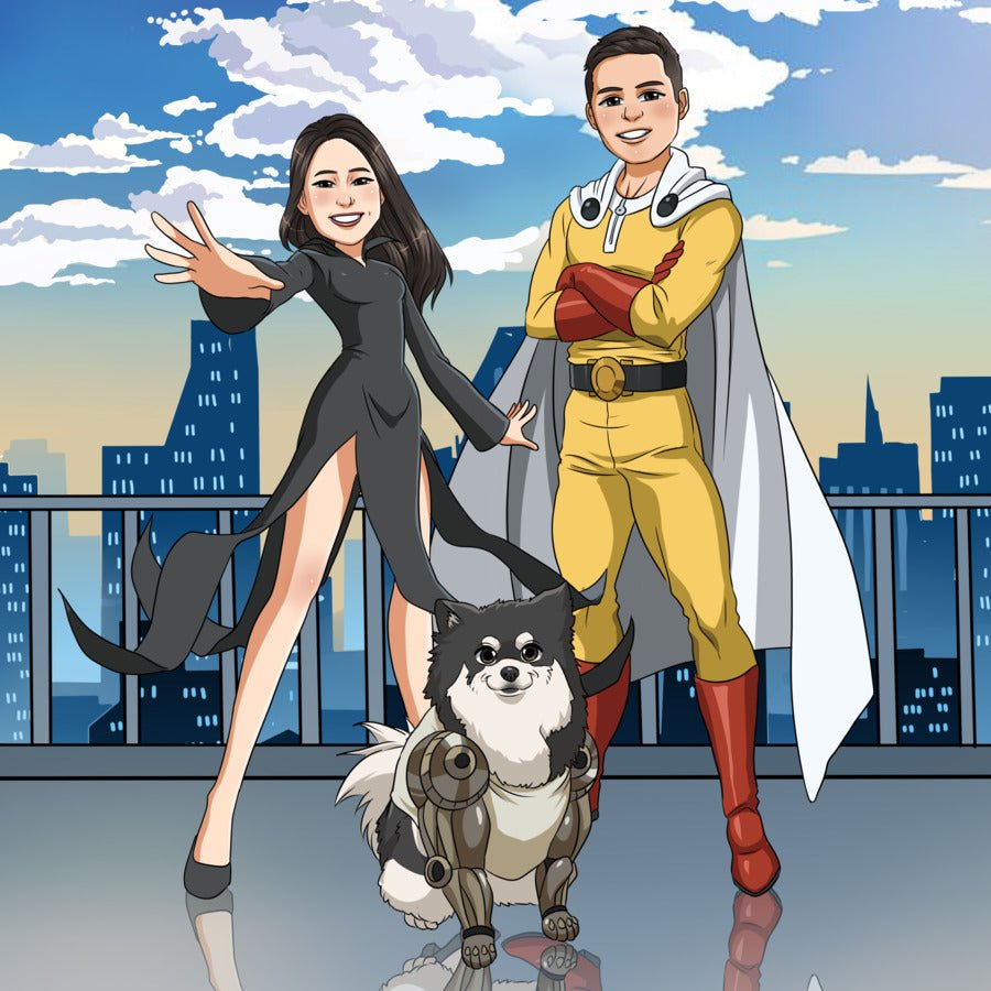 Saitama Custom Portrait – Fabiano - Makeof.me